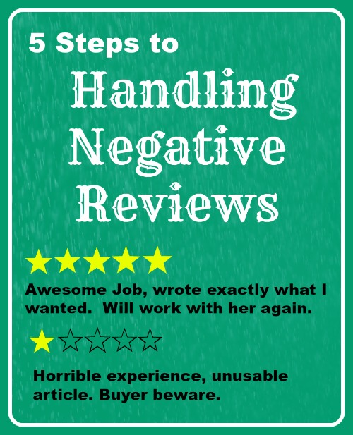 5 Steps to Resolving Negative Reviews - Sarah Dalziel Media